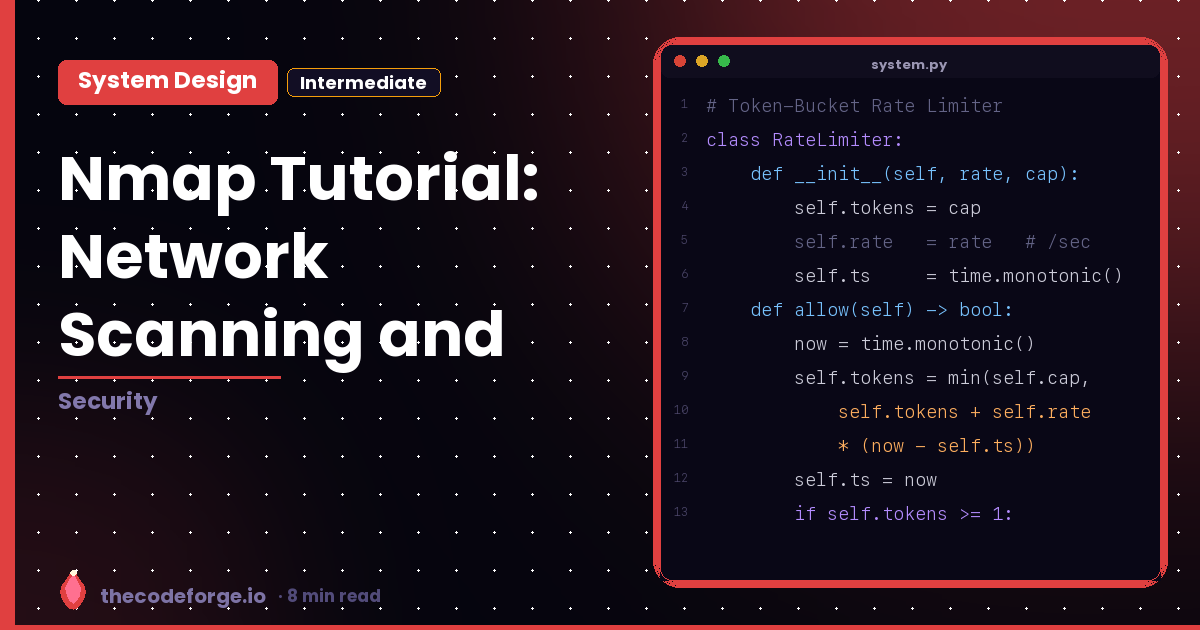 Nmap Host Discovery — -T5 Incident That Killed DB Cluster | TheCodeForge